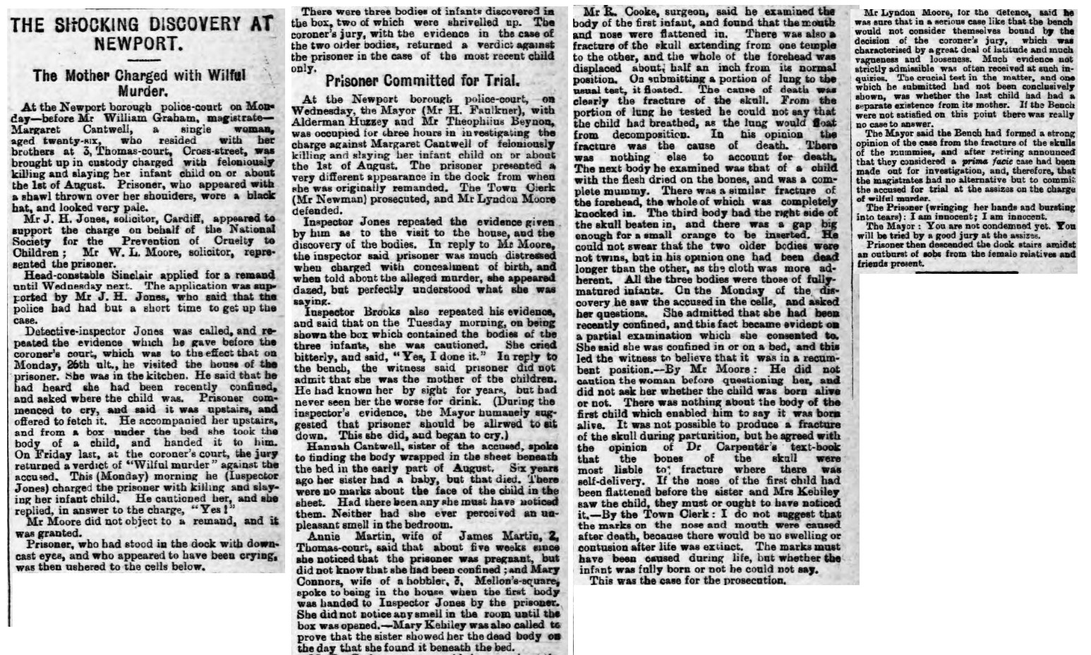 Mary Connors Court Appearances